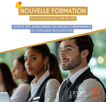 Formation : une nouvelle licence en évènementiel à l’EPMT